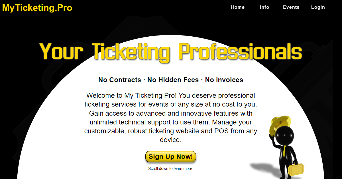 MyTicketing.Pro - Event Ticketing